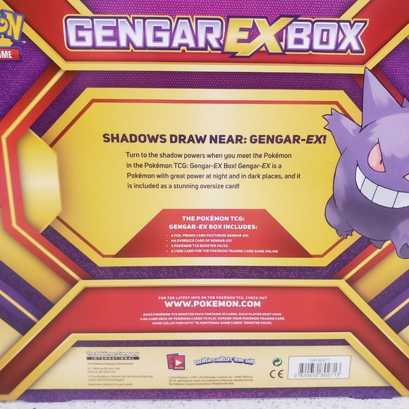 Pokemon | Toys | Pokemon Cards Gengar Ex Box | Poshmark